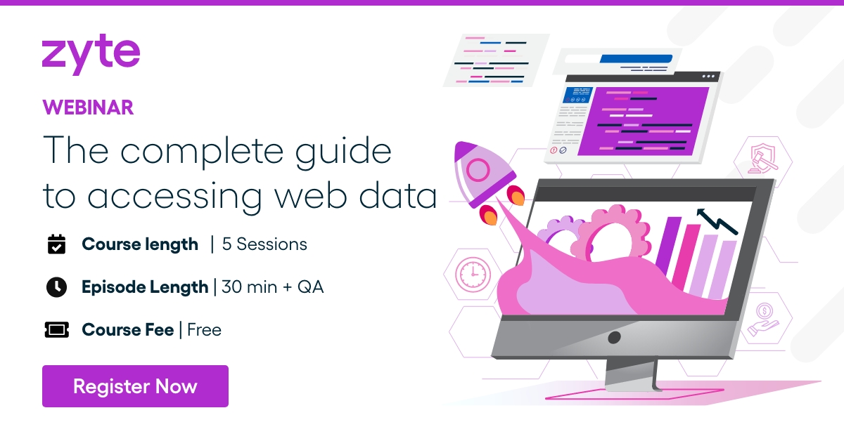 The complete guide to accessing web data